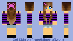 My First Skin (warning it was edited) Minecraft Skin