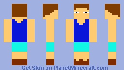 Fake Human Minecraft Skin