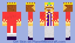 Fallen King (The King From Fallen Kingdom) Minecraft Skin