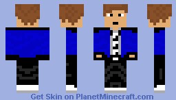 Fancy Boy Minecraft Skin