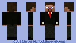 Fancy Steve Minecraft Skin