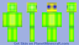 Mr.Green Robot Minecraft Skin