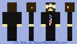 Billy Mitchell Minecraft Skin