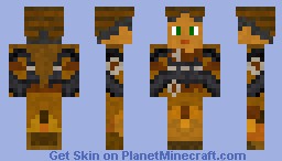 Female Patchwork Minecraft Skin