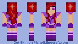 Female Mage Minecraft Skin