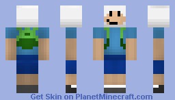 Finn The Human Minecraft Skin