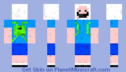 Adventure Time (Finn) Minecraft Skin