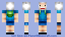 Fin the Human Minecraft Skin