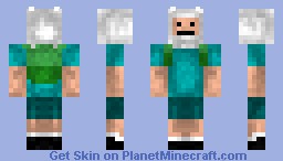 Finn [Adv. Time Series] [Shaded] Minecraft Skin