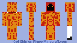 Fire Mage Minecraft Skin
