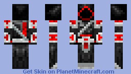 Fire Elemental Minecraft Skin