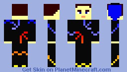 Fire & Ice Minecraft Skin