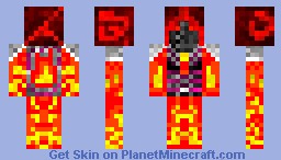 Fire Lord Minecraft Skin