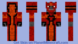 The Fire Lord Minecraft Skin