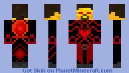 Fire Mage V2 Minecraft Skin