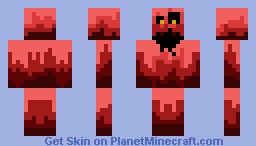 Fire Monster Minecraft Skin