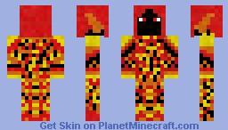 Fire Wizard Minecraft Skin