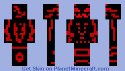 elemental creature-fire Minecraft Skin