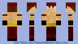 Firebender guy Minecraft Skin