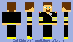 Fire chief Minecraft Skin