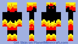 Fire Demon Minecraft Skin