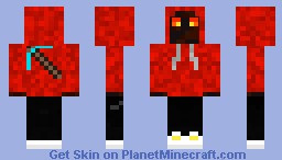 Fire Slime Minecraft Skin