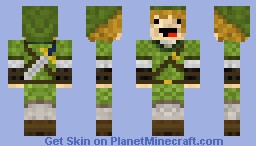 Derp Link Minecraft Skin