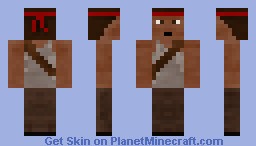 Rambo Minecraft Skin