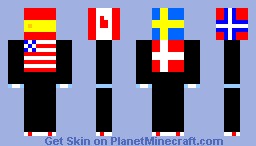 Flag Skin Minecraft Skin