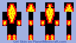 Fire Minecraft Skin