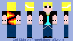 Gang member with sunglasses Minecraft Skin