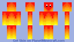 Flame Guy Minecraft Skin