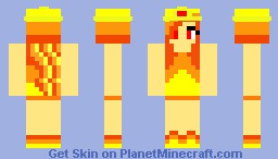 Flame Queen Minecraft Skin