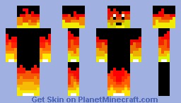 Mr. Flame Minecraft Skin