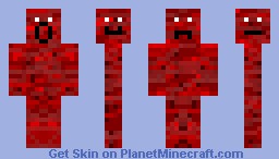 Fleshy ghost Minecraft Skin
