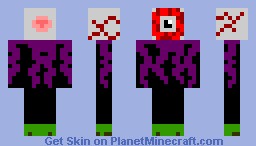 Floating Eye of Death Minecraft Skin