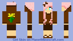 Flower Jacket Minecraft Skin