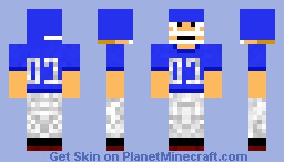 Football Player Minecraft Skin
