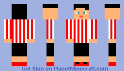 Footballer (Soccer) Minecraft Skin