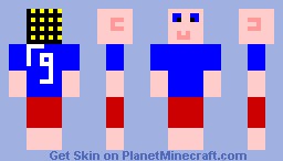 Footballer Minecraft Skin
