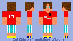 Footballer Minecraft Skin