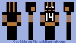 Football player Minecraft Skin