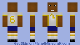 Football player Minecraft Skin