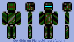 forest droid Minecraft Skin