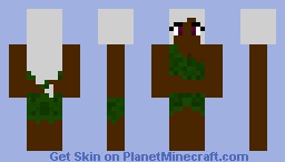Forest Girl Minecraft Skin