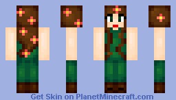 Forest Girl Minecraft Skin