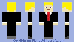 Fancy suit Minecraft Skin