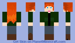 Minecraft Foxface HungerGames Skin Minecraft Skin