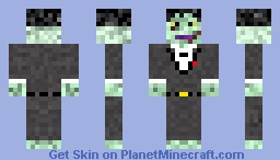 Frankenstein in a suit Minecraft Skin