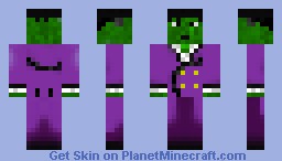 Frankenstein + Minecraft Skin